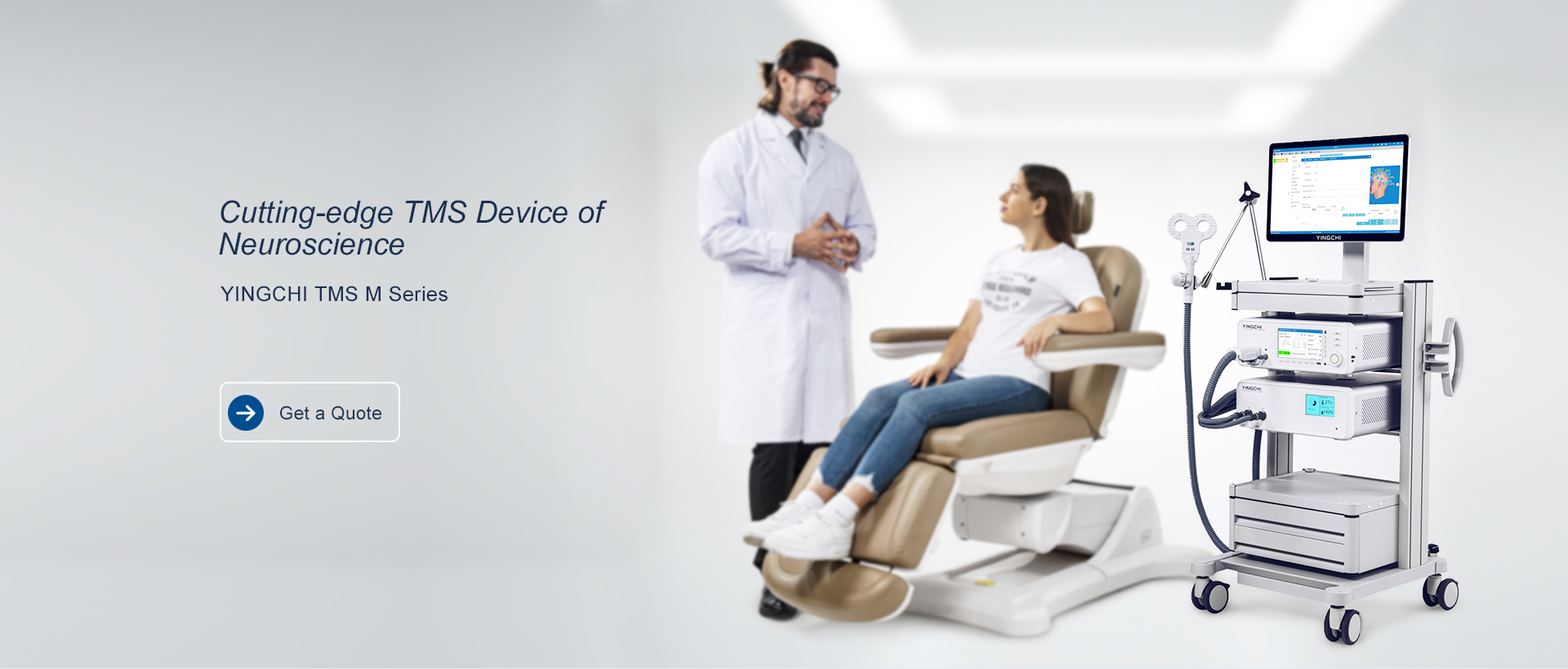 Advanced TMS System and Transcranial Magnetic Stimulator